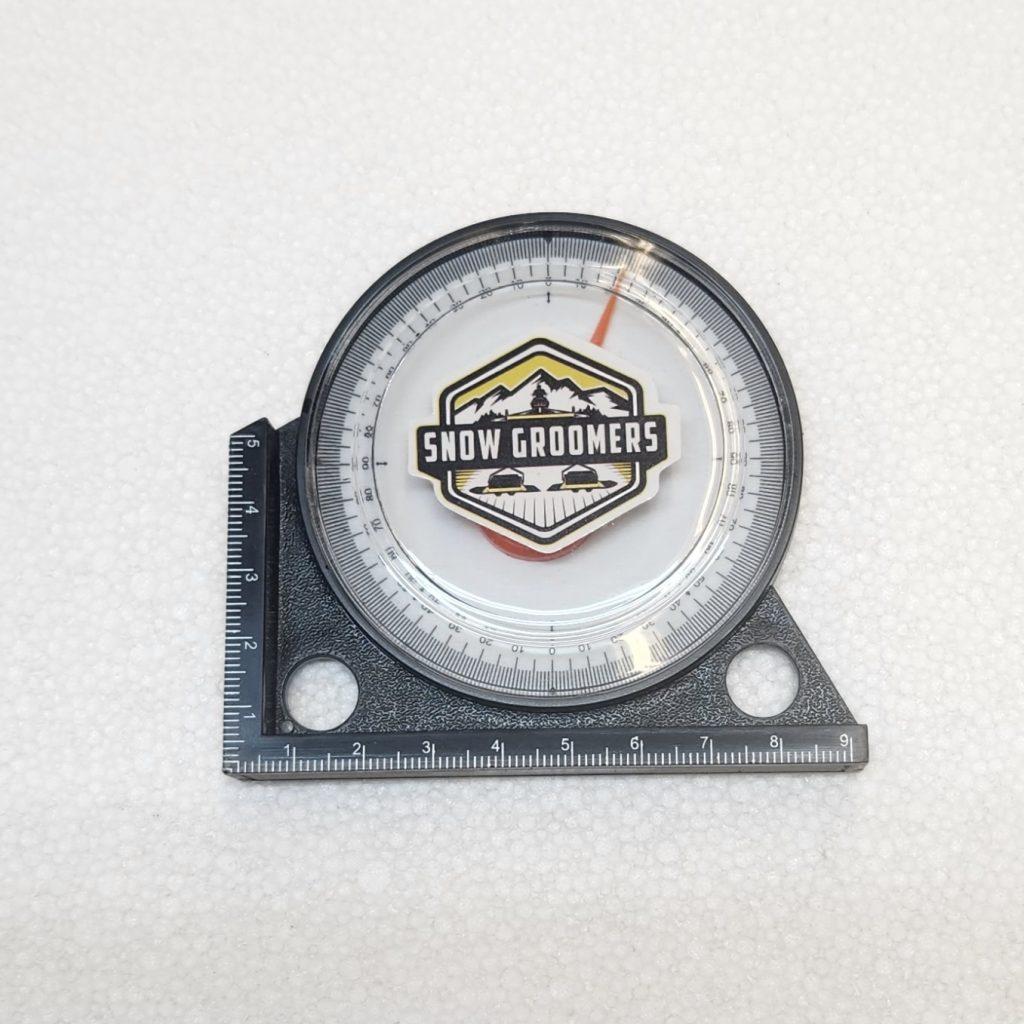 Magnetic Base Angle Indicator - Snow Groomers: Nordic, Snowmobile, Fat ...